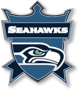 Amazon.com : aminco Seattle Seahawks Crest Pin : Sports Related Pins ...