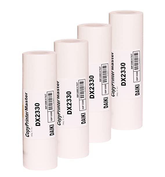 DX 2330 A4 Master Roll for RICOH Copy Printer. 4 Rolls per Box : Amazon ...