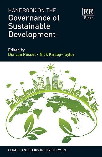 Handbook on the Governance of Sustainable Development (Elgar Handbooks ...