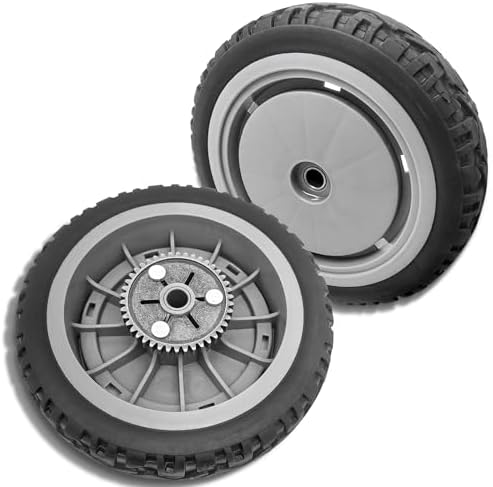 Amazon.com: 2 Pack 8 inch wheel Recycler Rear Wheel Gear Assembly Fit ...
