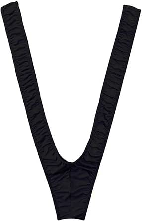 Amazon.com: YEMYIQZ Men Borat Mankini Sexy Thongs V Sling Underwear ...