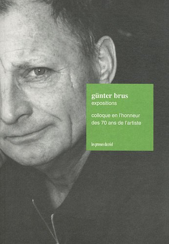 Amazon.in: Buy Gunter brus - expositions - colloque en l'honneur des 70 ...