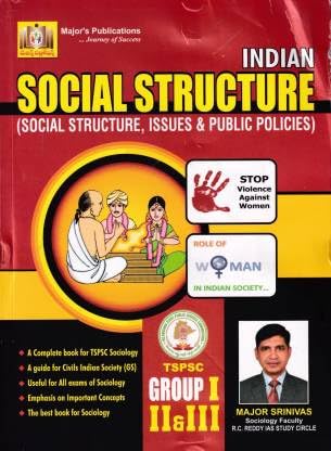 Social Structure, Issues and Public Policies [ ENGLISH MEDIUM ] : MAJOR ...