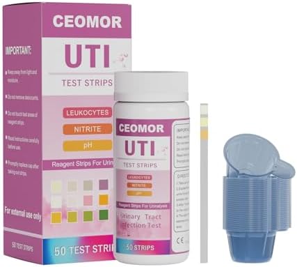 Amazon.com: UTI Test Strips for Women: 50ct 3-in-1 Urinary Tract ...