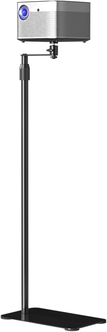 suptek Projector Stand 360°Swivel, Sofa Against Wall Hidden Projector ...