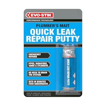 EVO-STIK Plumber's Mait Quick Leak Repair Putty: The Instant ...