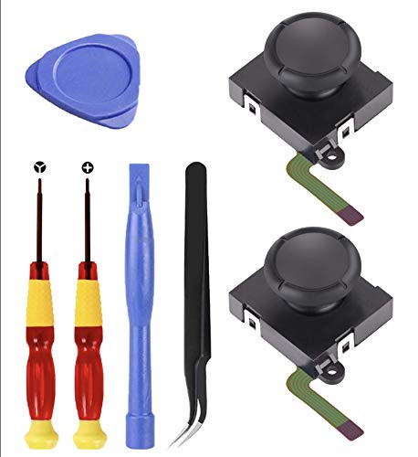 Amazon.com: 2-Pack 3D Joycon Joystick Replacement Kits,Analog Thumb ...
