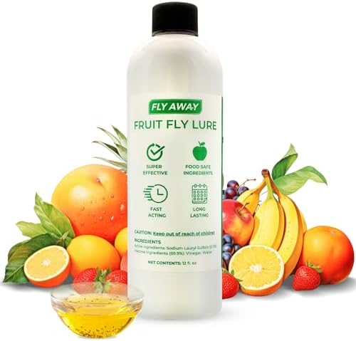 Amazon.com : Super Ninja Fruit Fly Traps for Indoors - 12 Traps ...