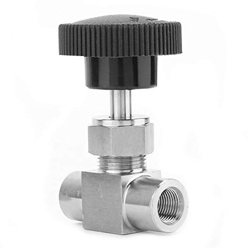 Needle Valve Stainless Steel, BSPP Female Thread Straight Needle Valve ...