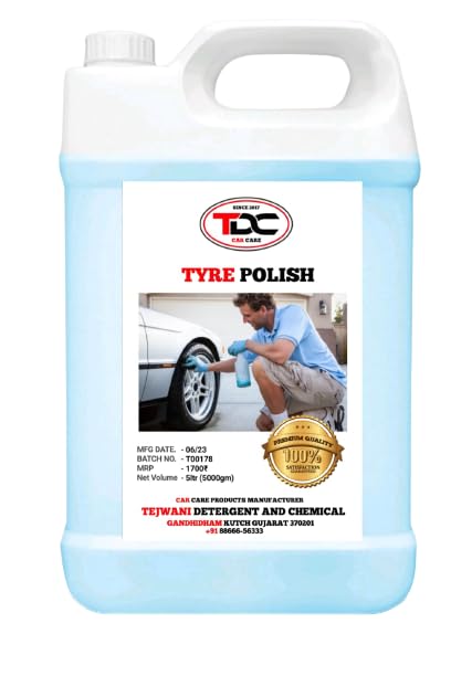TEJWANI DETERGENT & CHEMICAL 5Ltr | Works as tyre Polish, Exterior Trim ...