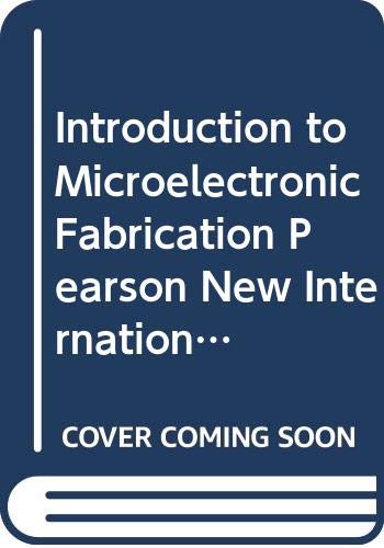 Amazon.co.jp: Introduction to Microelectronic Fabrication Pearson New ...
