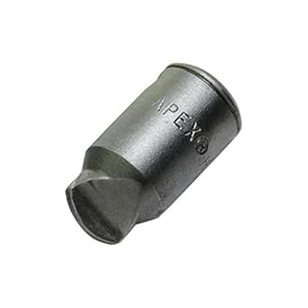 Hi-Torque® Head Insert Bit for 3/8" Square Drive, 5/16 x 1" Long ...