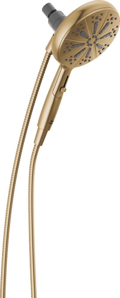Delta Faucet 6-Spray SureDock Magnetic Shower Head with Handheld Spray ...