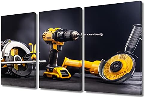 Amazon.com: Wall Art Construction Carpentry Tools Electric Corded ...
