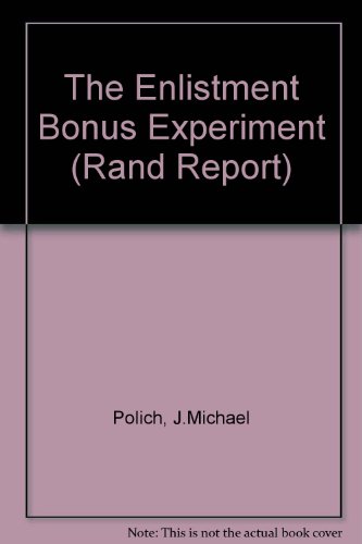 『The Enlistment Bonus Experiment』｜感想・レビュー - 読書メーター