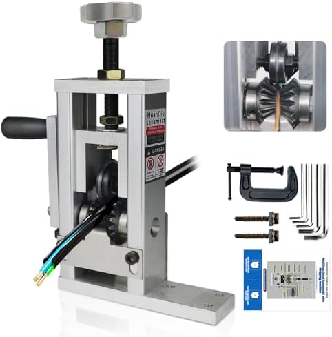 HuanQiuSensmart manual/automatic wire stripping machine, with hand ...