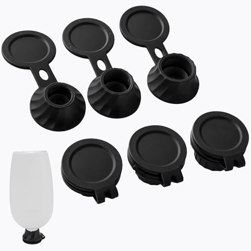 Amazon.com: 6pcs Bottle Emptying Kit Cap for Upside Down Dispenser ...