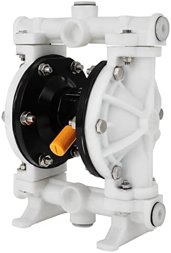 Amazon.com: Air Operated Double Diaphragm Pump 1/2 inch Inlet Pneumatic for Chemical QBK-15 10 ...