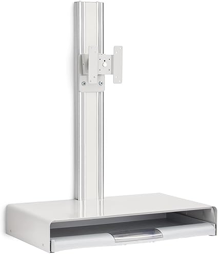 Amazon.com: Displays2go Workstation for Wall, Fits Monitors Up to 43 ...