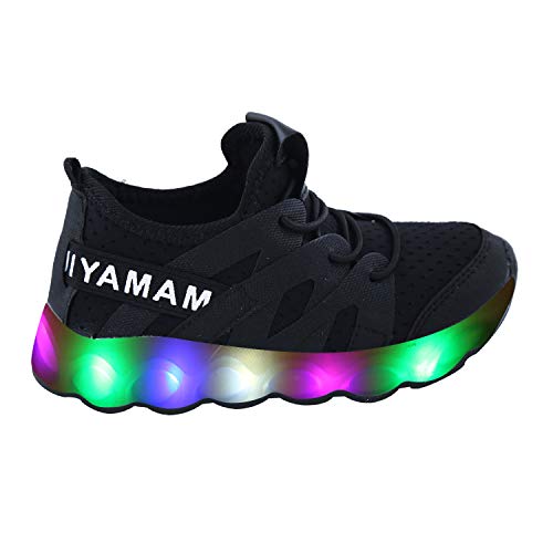 LNG Lifestyle Boys' Black Running Shoes - 3.5- 4 Years : Amazon.in ...