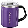 Amazon.com: VOLCAROCK Vacuum Insulated Coffee Mug, 16oz Stainless Steel ...