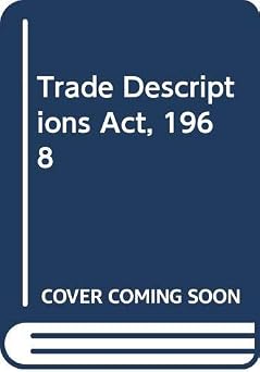 Amazon | Trade Descriptions Act, 1968 | O'Keefe, John Alfred | Law