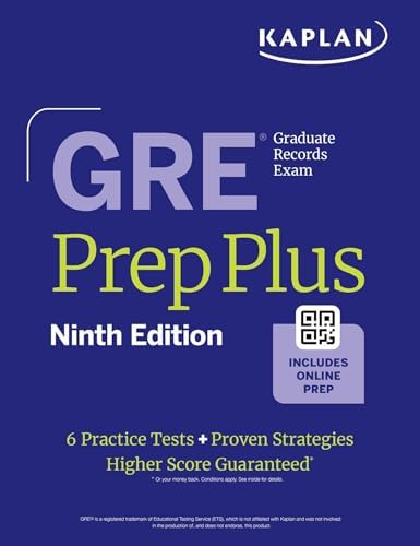 Kaplan Gre Prep Plus 2025 : Kaplan Test Prep: Amazon.in: Books