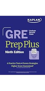 GRE Complete Ninth Edition (2025): Includes 6 Full Length Practice ...