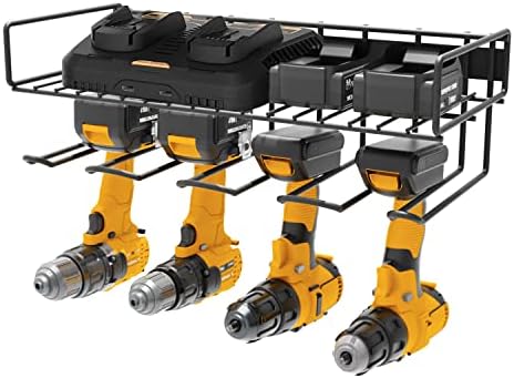 Amazon.com: Muasdae Electric Drill Storage Rack, 2PCS Heavy Duty Metal ...