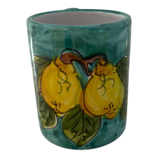 Amazon.com: Handmade Italian Coffee Mug with Lemon Design - 8 oz ...