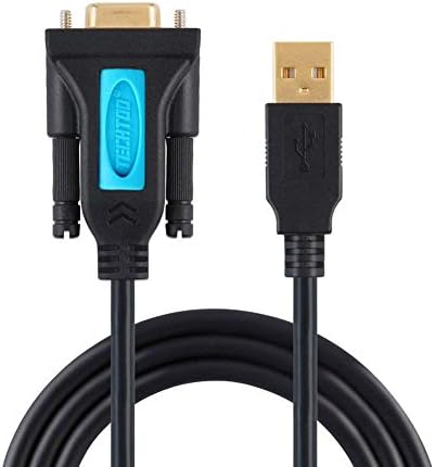 Amazon.com: DTECH USB to Serial Adapter Cable with RS232 DB9 Male Port ...