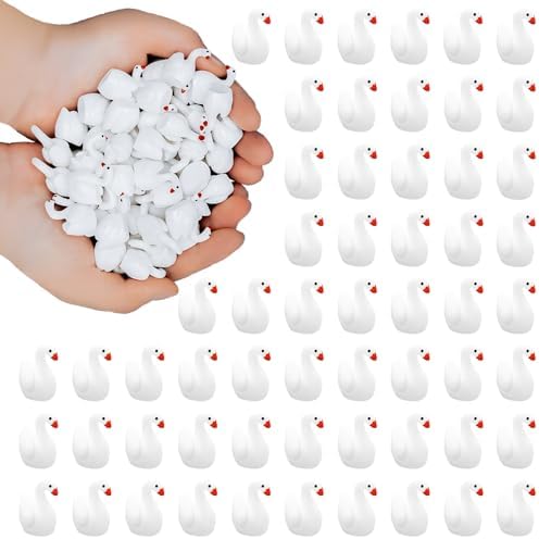 Amazon.com: ABOOFAN 6pcs Mini Goose Figurine Tiny Goose Statue ...