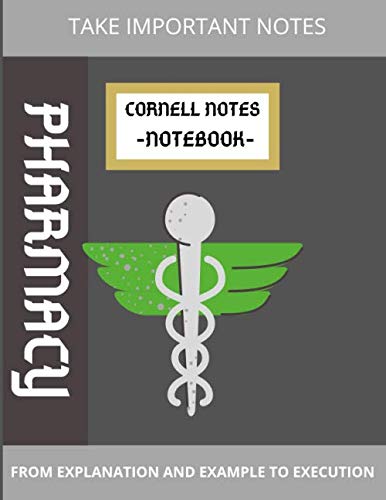 Home pharmacy note NOTEBOOK From Explanation and Example to Execution ...