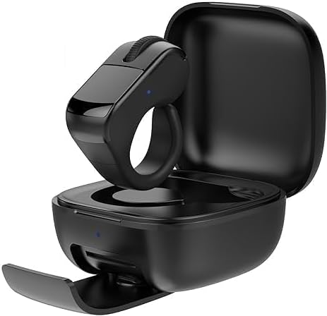 TikTok Scrolling Ring with Touchpad, Finger Silent Air Mouse, Bluetooth ...