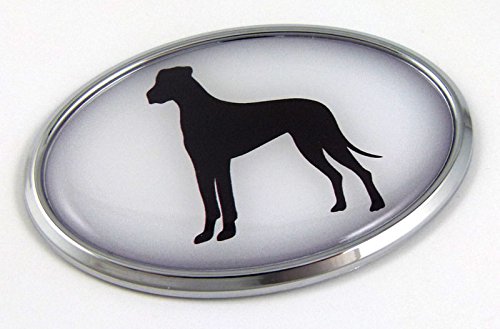 Amazon.com: Great Dane Dog Breeds 3D Chrome Emblem Pet Decal Car Auto ...