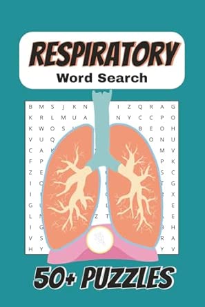 Respiratory System Word Search Puzzle Book: Easy to Read Print about ...