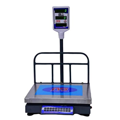 TVS DIGITAL SCALE Capacity of 50 kg, Bench Model Price Computing Easy ...