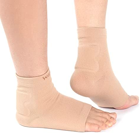 WalkMii Achilles Tendon Protector (1 Pair)- Compression Gel Cushion ...
