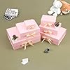 Amazon.com: BoxSkivra Pink Gift Box with Ribbon 1 Pack 9.5X7X4 Inch ...