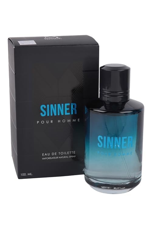 Amazon.com : SINNER Pour Homme Men's Cologne 3.4 Oz EDT : Beauty ...