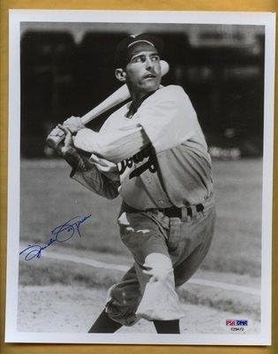 SPIDER JORGENSON Dodgers Signed 8x10 Photo PSA/DNA - Autographed MLB ...