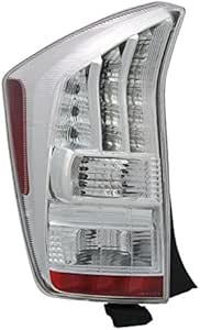 Amazon.com: RAREELECTRICAL New Left Tail Light Compatible With Toyota ...