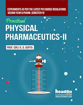 Buy Practical Physical Pharmacy Book Online at Low Prices in India | Practical Physical Pharmacy ...