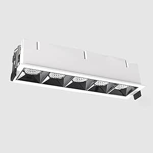 Recessed LED Spot Lighting Square Ceiling Spotlight Linear Flush Mount ...