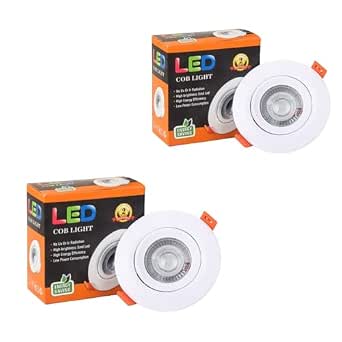 Buy Glowing Night 9 watt Round Downlight Junction Box | Green | Glare ...