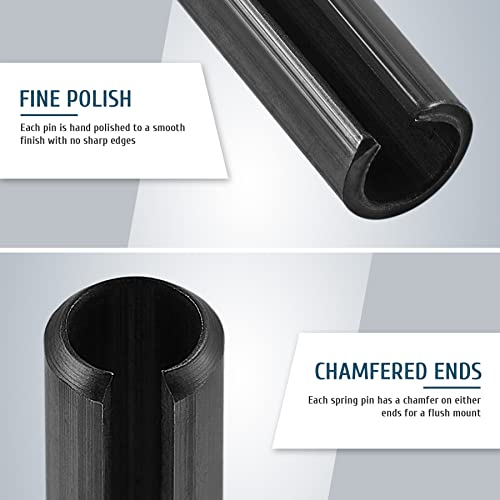 Snapklik.com : 400pc Roll Pin Set M15 M2 M25 M3 M4 M5 M6 Slotted Metric ...