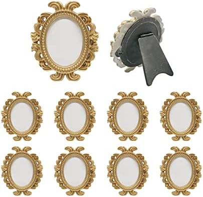 10 Pcs Mini Picture Frames Vintage Tiny Frames Antique Photo Frames ...