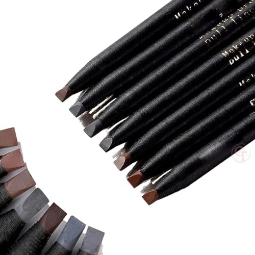 Amazon.com : 6pcs/pack Brow Pencil Set Pull Cord Peel-off Eyebrow ...