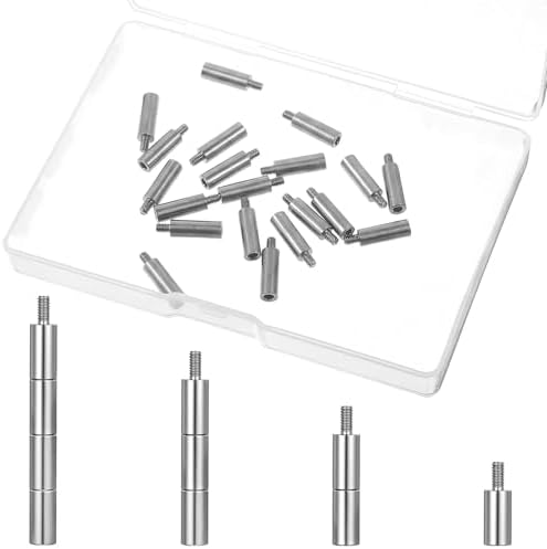 Amazon.com: 20Pcs Album Scrapbook Extension Posts Accessories Stainless ...