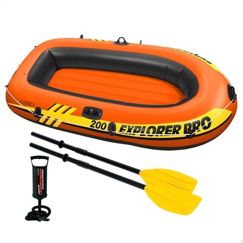 Intex Explorer Pro 200 Boat Set, Multicolor : Amazon.in: Sports ...